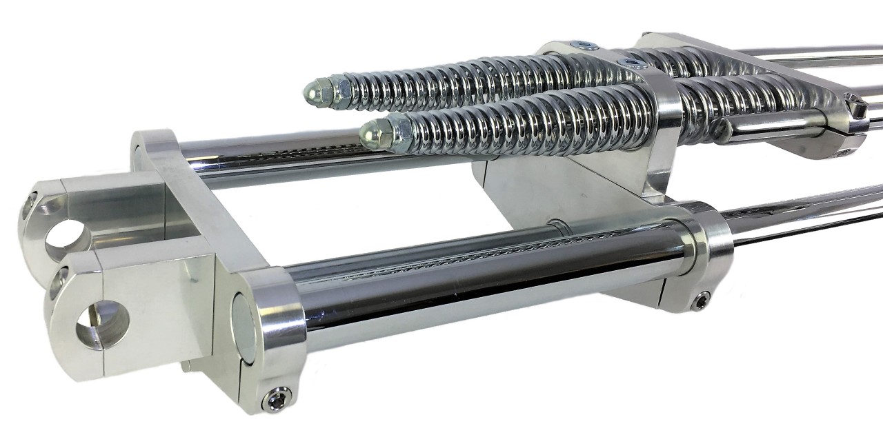 Classic Cycle Double Crown Chopper Springer Fork for Disc Brake | 2999