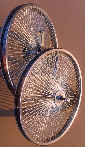 140 Spokes 20 inch Wheel Set, chrome | 681-