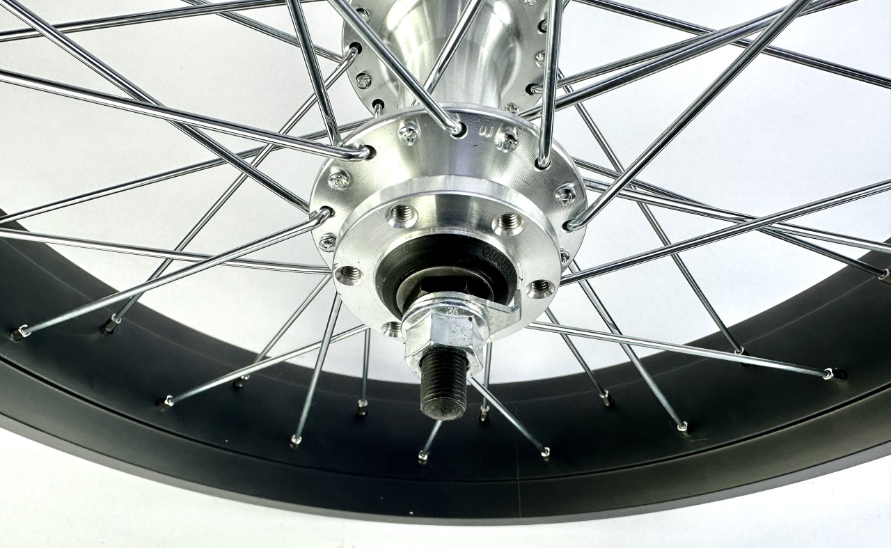 20x4.0 Double Wall Wheel 20"x4.0 Fat Bike Front Wheel - Alloy Rim, 135mm Hub, Disc Brake Ready ...