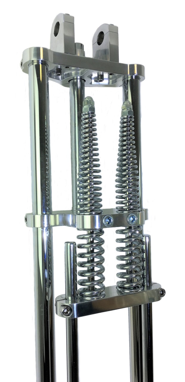 Classic Cycle Double Crown Chopper Springer Fork for Disc Brake | 2999