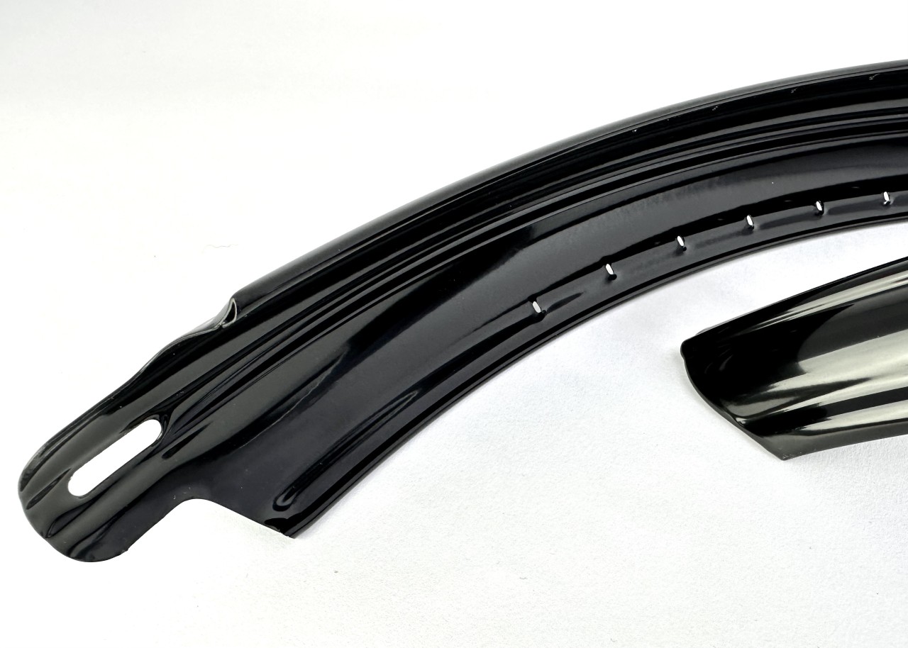 Classic Fender steel Set 26 inch black, with holes for dress guard ...