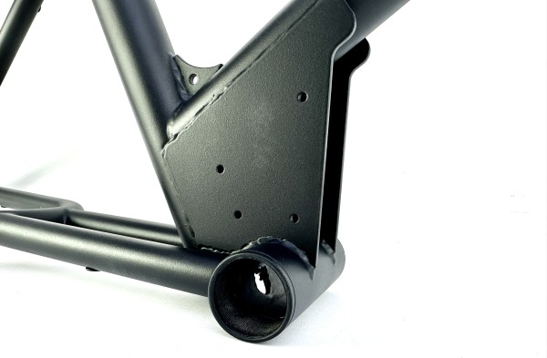 Original UDX hardtail frame, black matte | UDX-FRA-BK-100