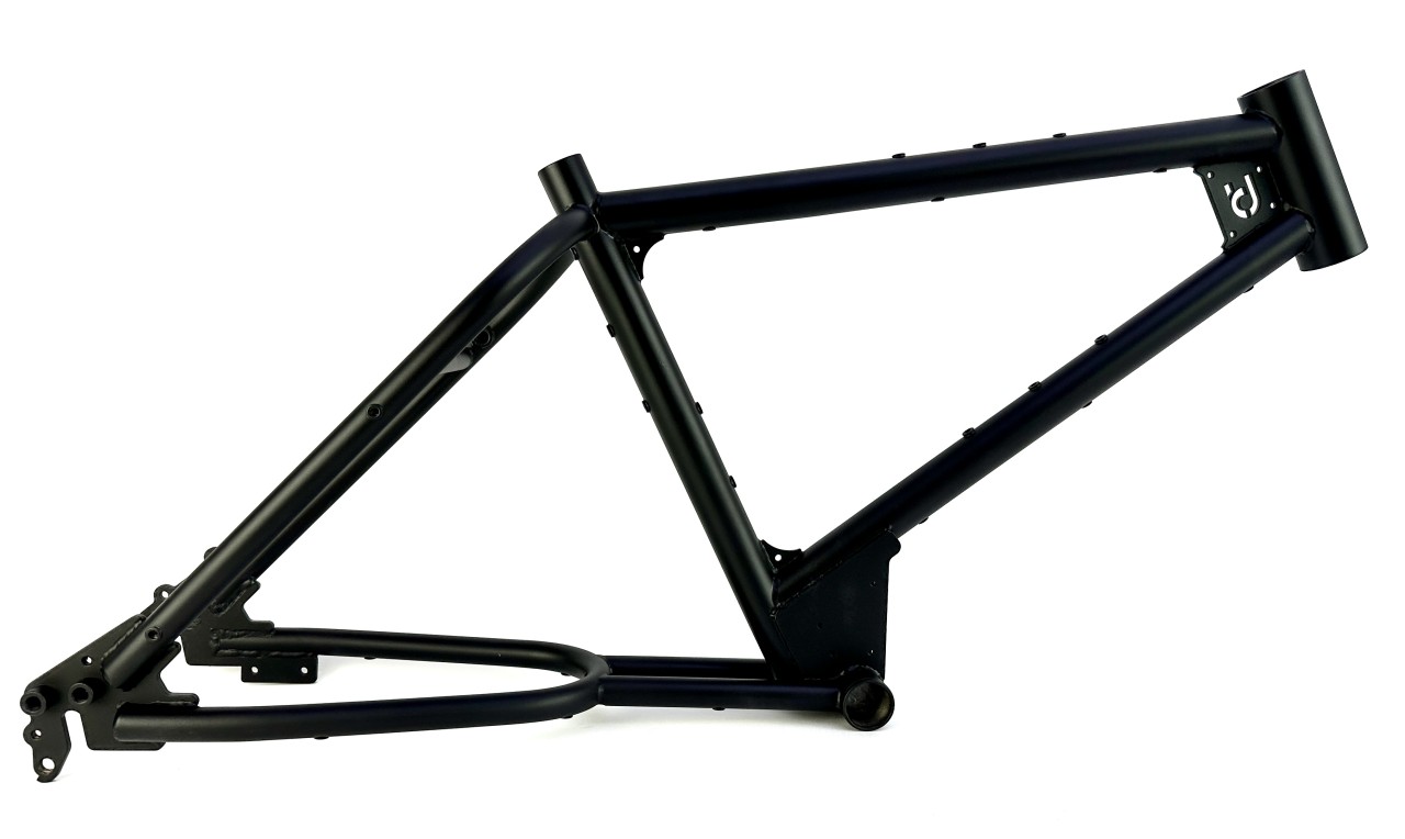 Original UDX hardtail frame, black matte | UDX-FRA-BK-100